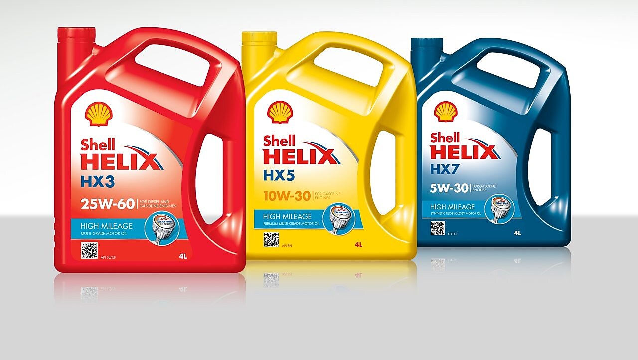 Shell Helix High Mileage Oils | Shell Mauritius